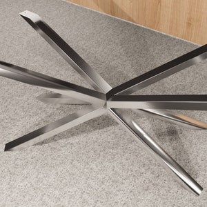 SPIDER Style Table Legs, Dining Table Legs, Table Base, Dining Table ...