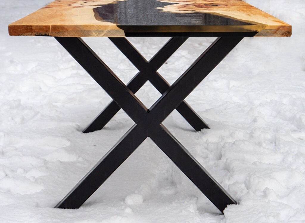 X-style Table Legs, Dining Table Legs, Metal Table Legs, X Shape Legs ...