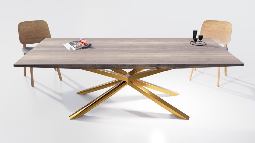 SPIDER Style Table Legs, Dining Table Legs, Table Base, Dining Table ...