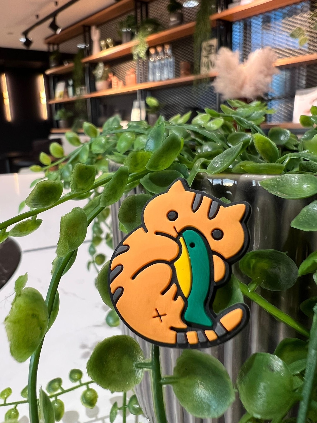 Adorable Ginger Tom Fish Croc Accessory Jibitz Kitten Cat Tabby Kitty ...