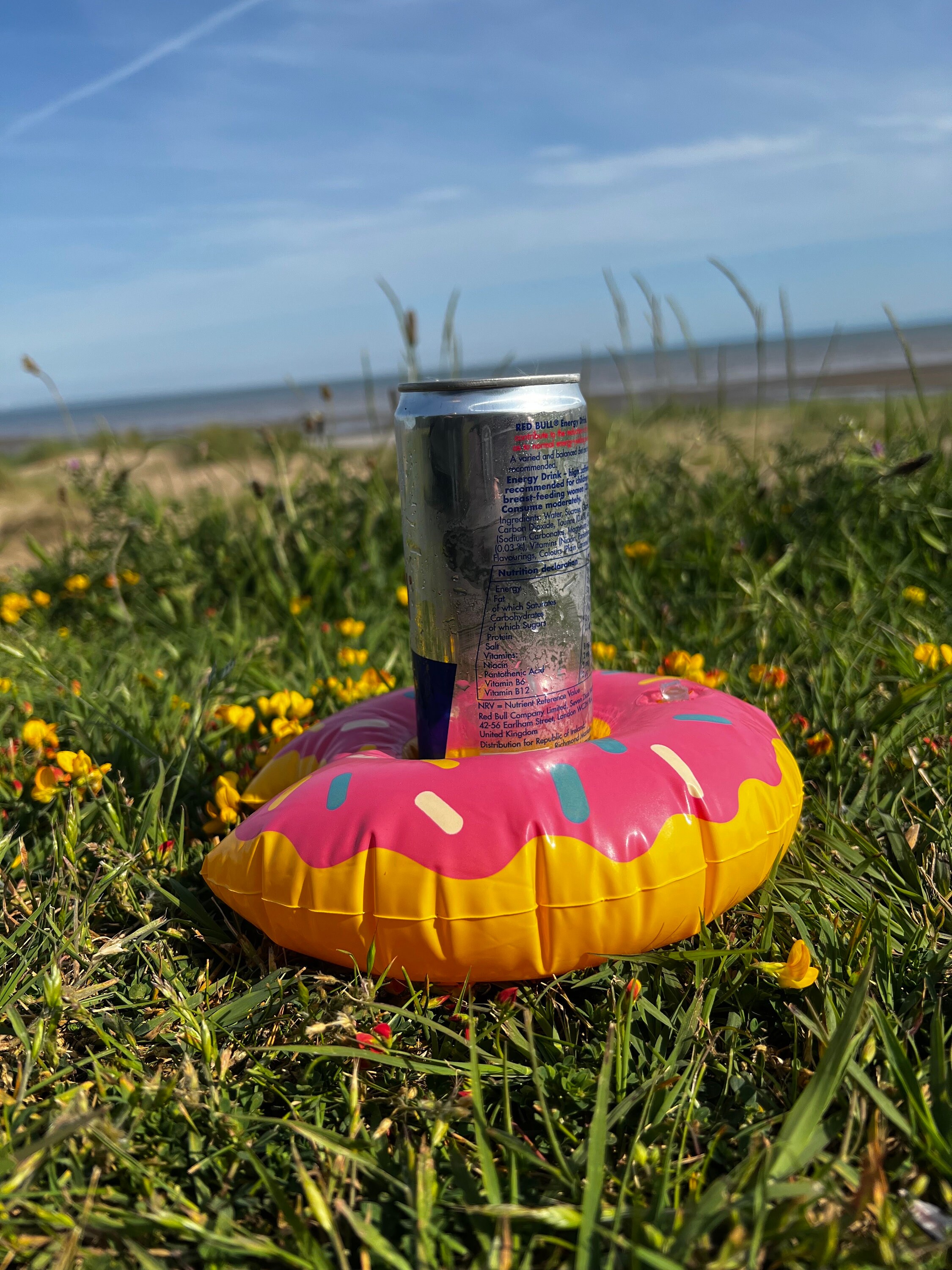 Inflatable Pink Doughtnut Drinks Holder Summer Cute Donut - Etsy