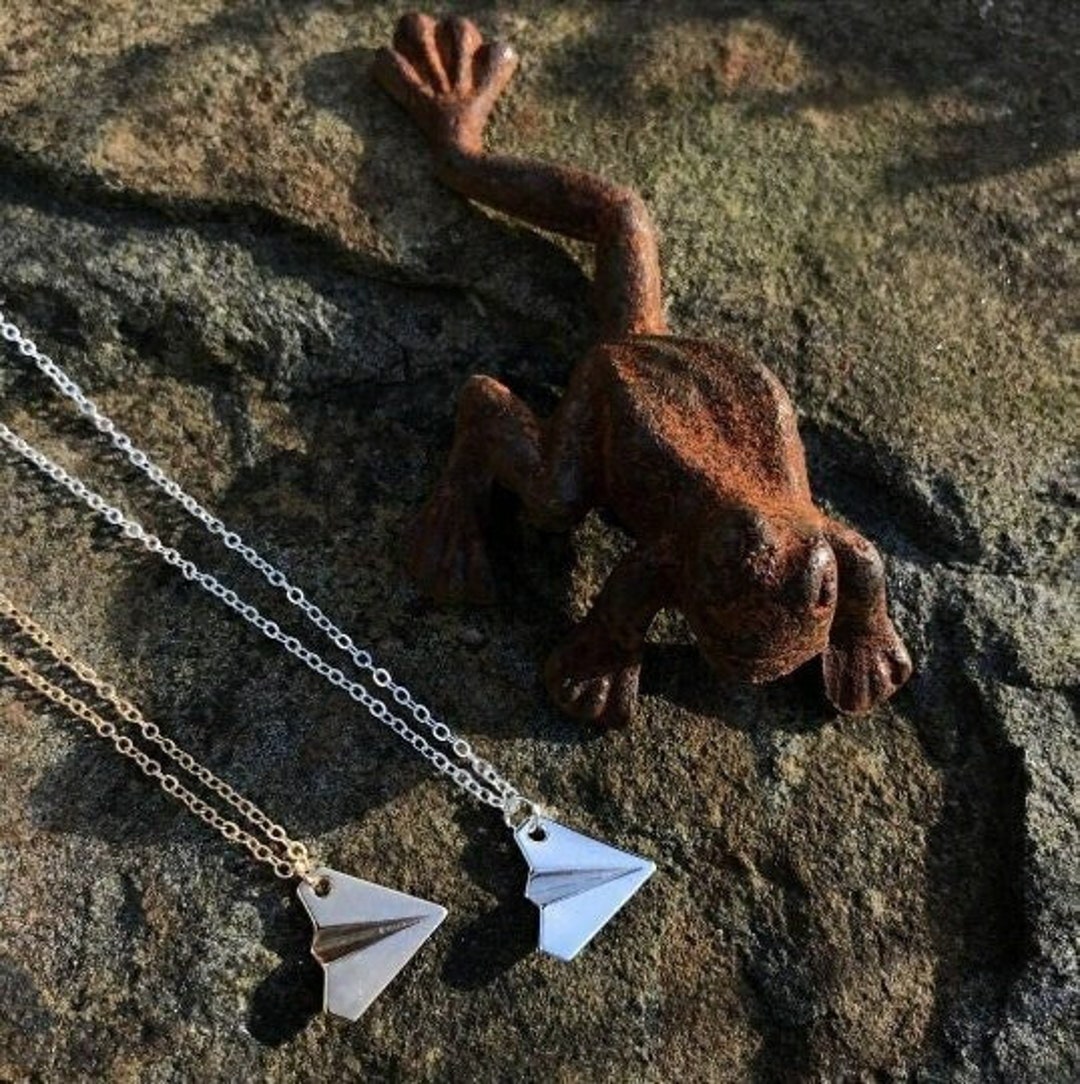 Paper Plane Pendant Airplane Necklace Taylor Swift Swiftie Swifties ...