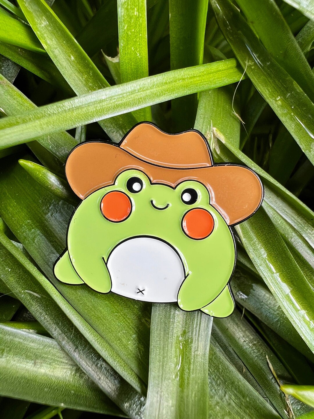 Cute Cowboy Frog Adorable Y2K Aesthetic Style Soft Enamel Pin - Etsy