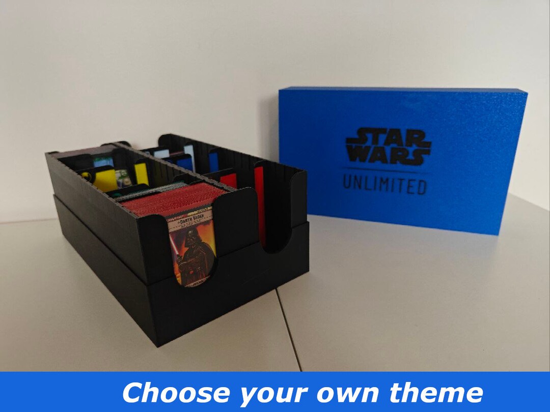 Star Wars Unlimited TCG Compatible Card Collection Storage Box - Fits ...