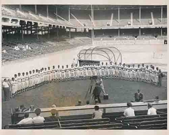 Vintage 1955 Brooklyn Dodgers Team Photo B&W Poster Digital - Etsy