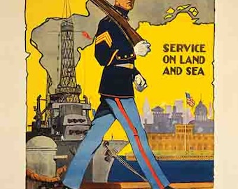 Us Marines Poster - Etsy