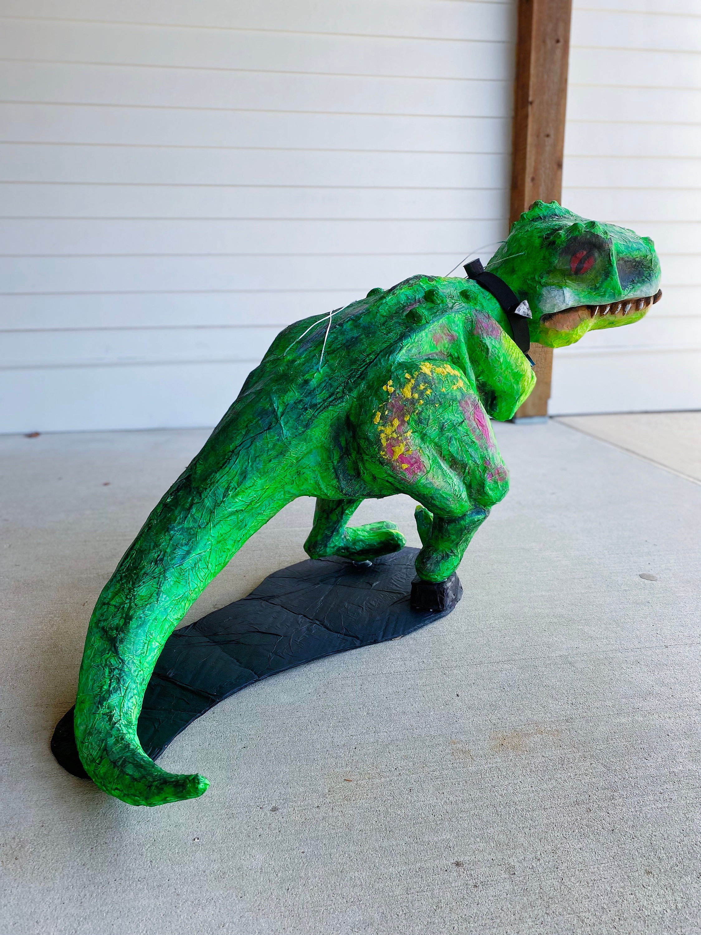 Trex Pinata Dinosaur Pinata Green Dinosaur Dinosaur Party Tyrannosaurus ...