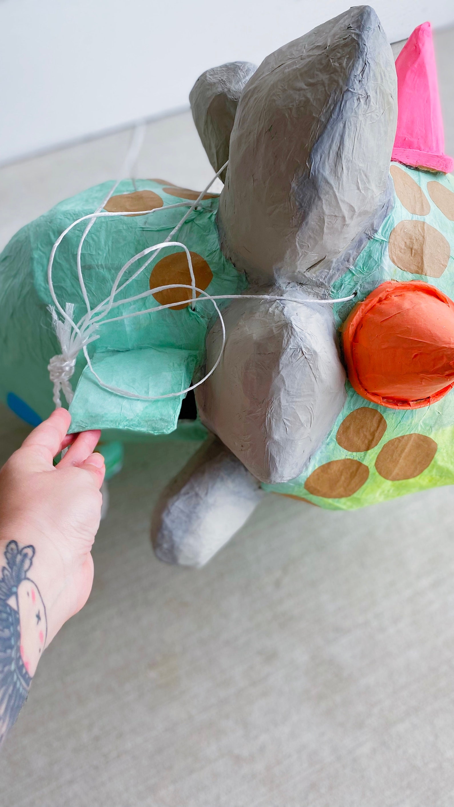 Dinosaur Pinata 3D Party Decor Triceratops Pinata Toddler Party ...