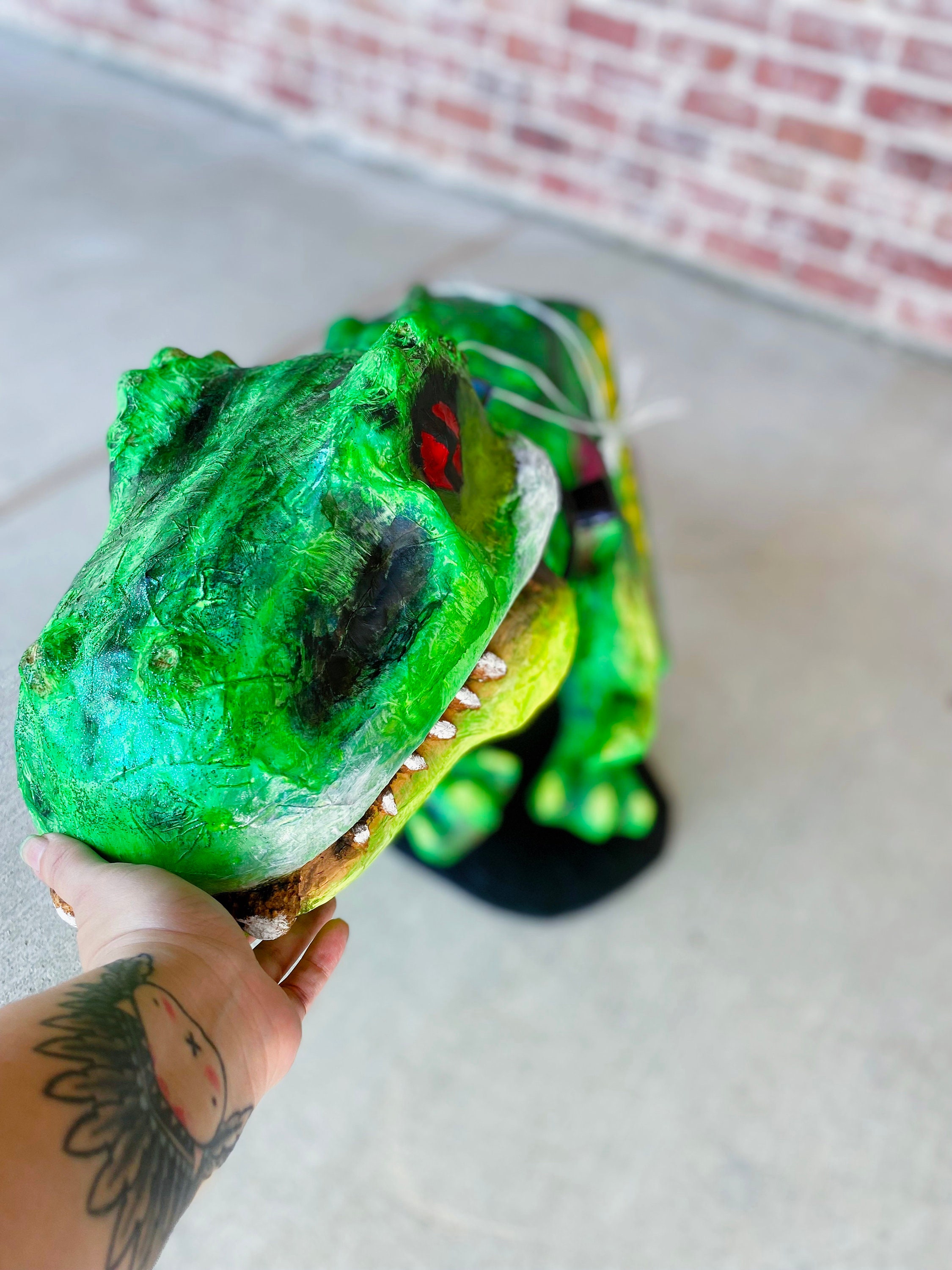 Trex Pinata Dinosaur Pinata Green Dinosaur Dinosaur Party Tyrannosaurus ...