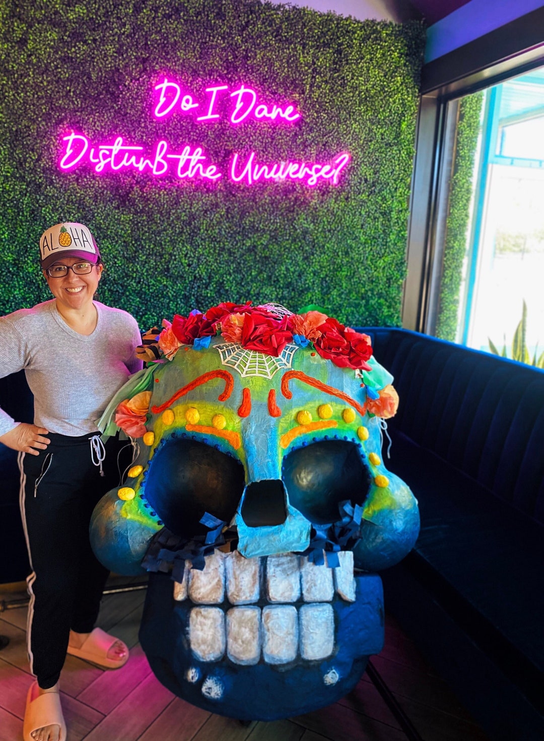 Skull Pinata 3D Party Decor Calavera Pinata Fiesta Party Colorful ...