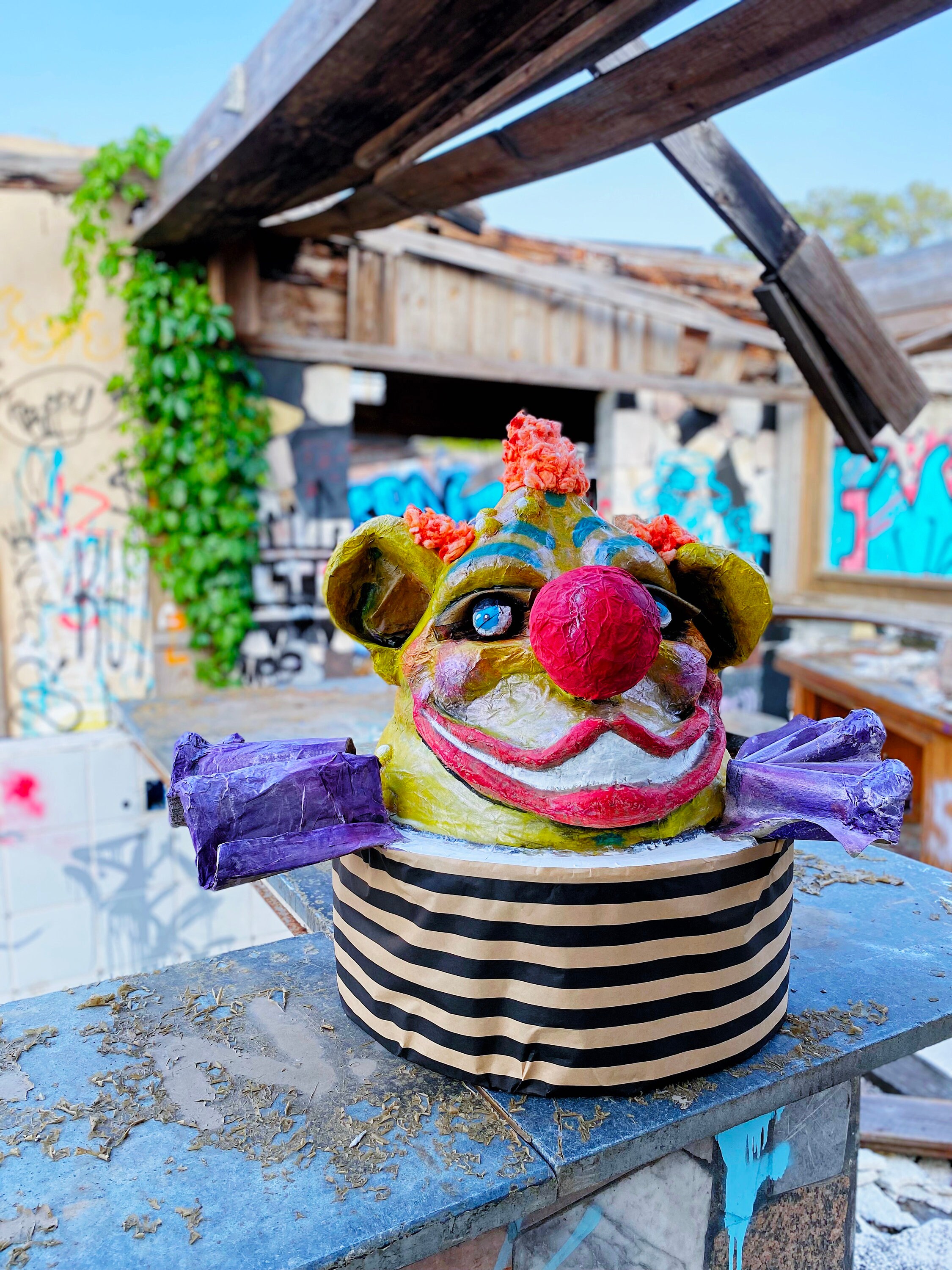 Clown Pinata Horror Theme Prop Scary Clown Killer Klowns Horror Party ...