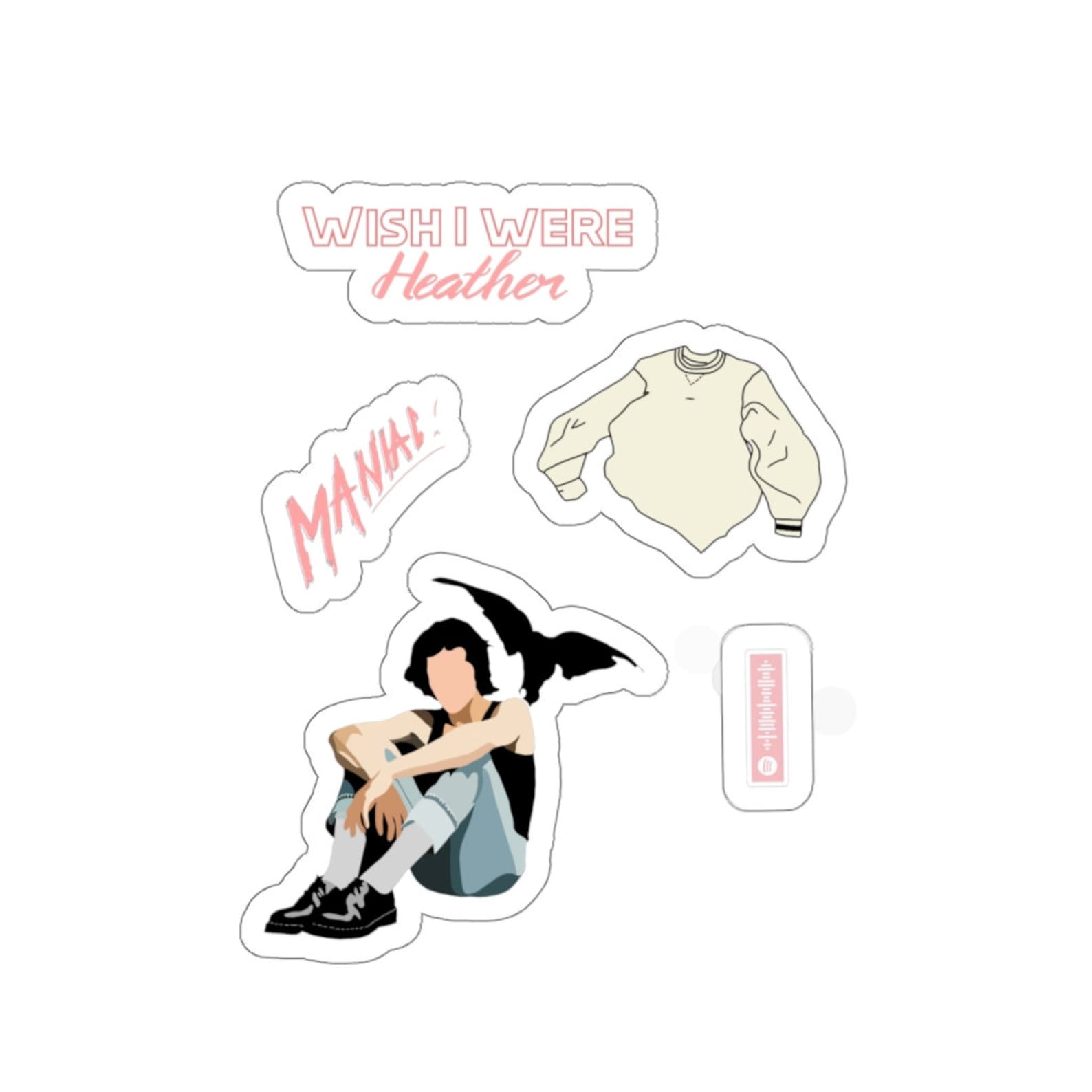 Conan Gray Sticker Pack 5 Pieces | Etsy