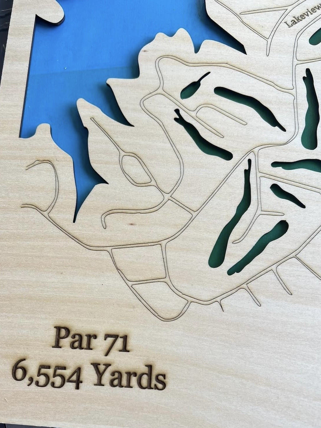 Custom Golf Course Maps - Any Course - Etsy
