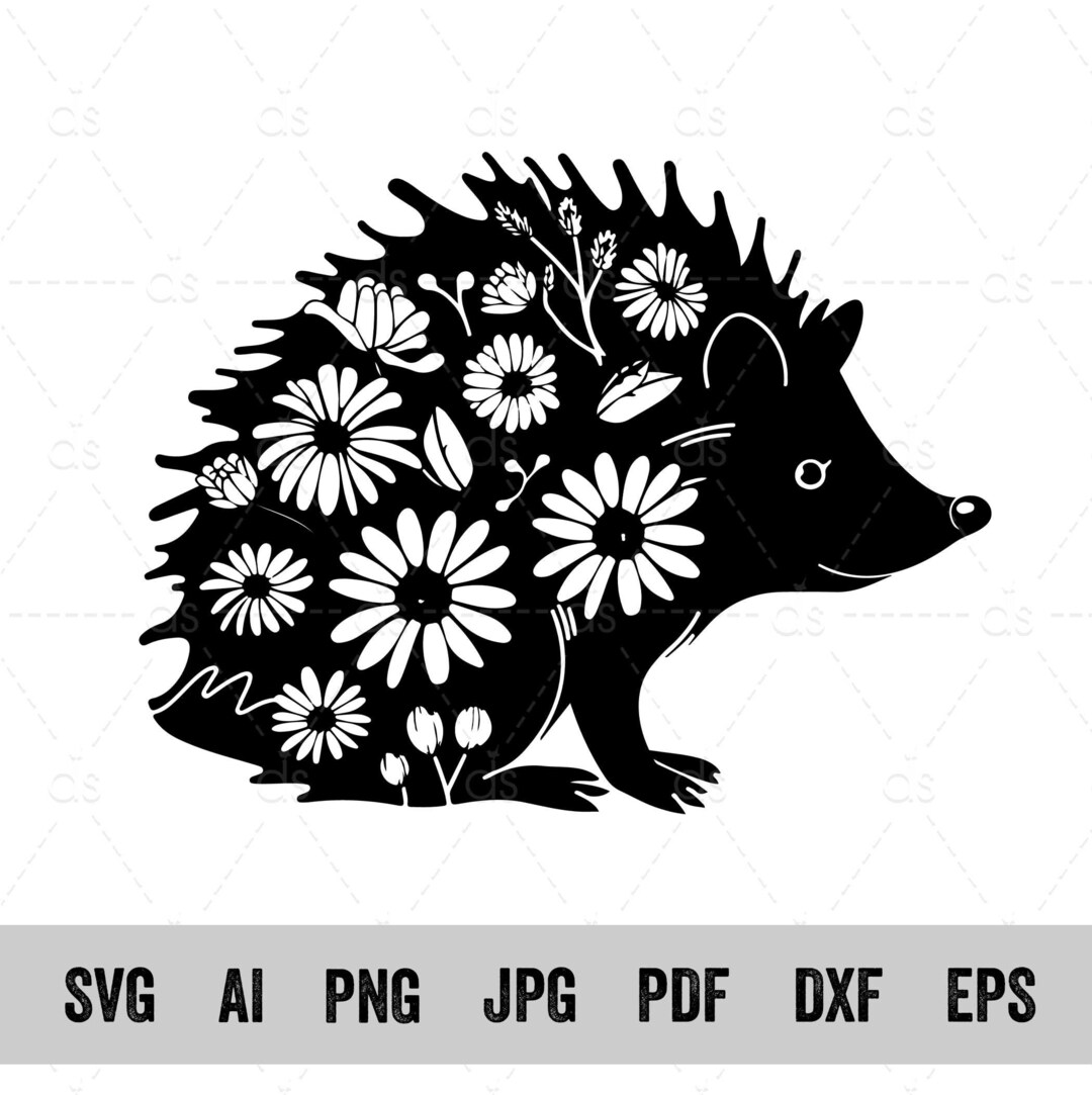 Hedgehog Svg Png , Hedgehog Clipart, Hedgehog Cricut, Hedgehog Cutfile ...