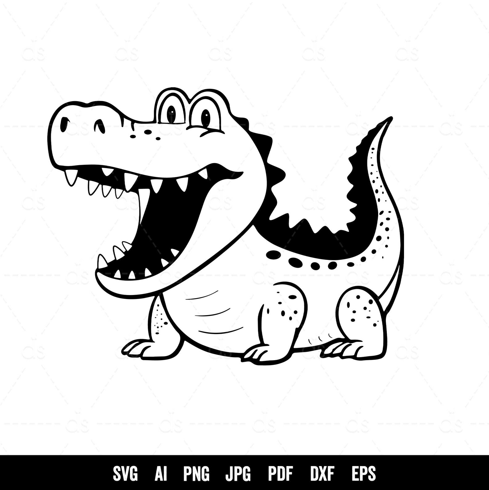 Alligator SVG Files for Cricut | Alligator Png Digital Download ...