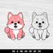 Pink Dog SVG | Cute Puppy Cut File | Pink Dog Clipart | Dog Digital ...