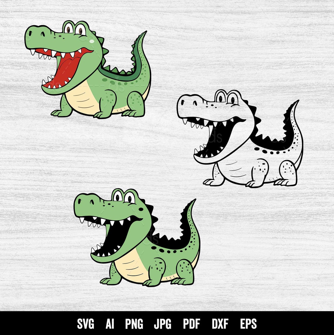Alligator SVG Files for Cricut | Alligator Png Digital Download ...