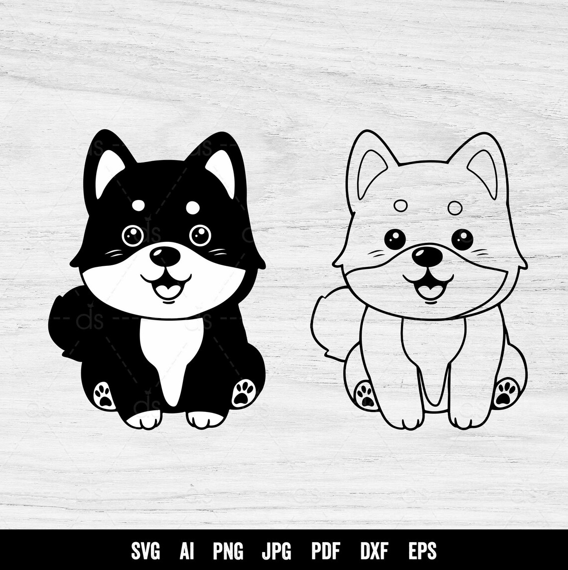 Pink Dog SVG | Cute Puppy Cut File | Pink Dog Clipart | Dog Digital ...