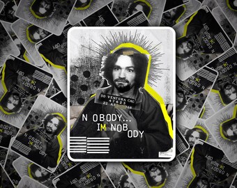 Manson Sticker - Etsy