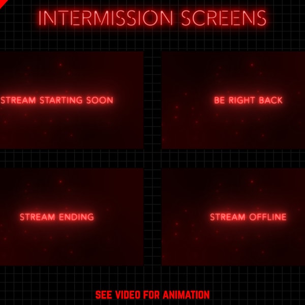 Twitch Be Right Back Screen - Etsy