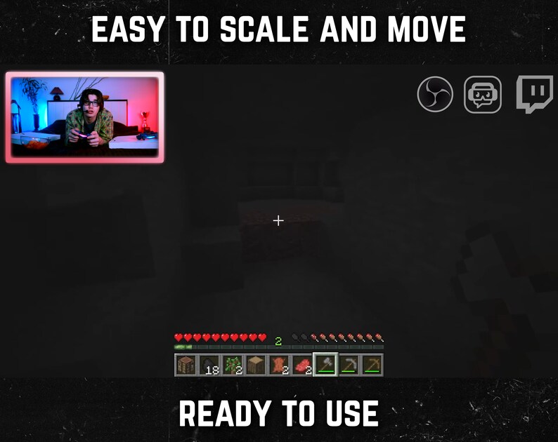 Twitch Animated Webcam Border Frame PINK COLORS Aesthetic Camera Border ...