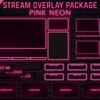 Purple Computer Twitch Overlay Package Minimal Retro 8-bit PURPLE ...