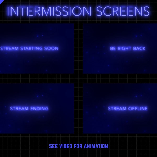 Intermission Screen - Etsy
