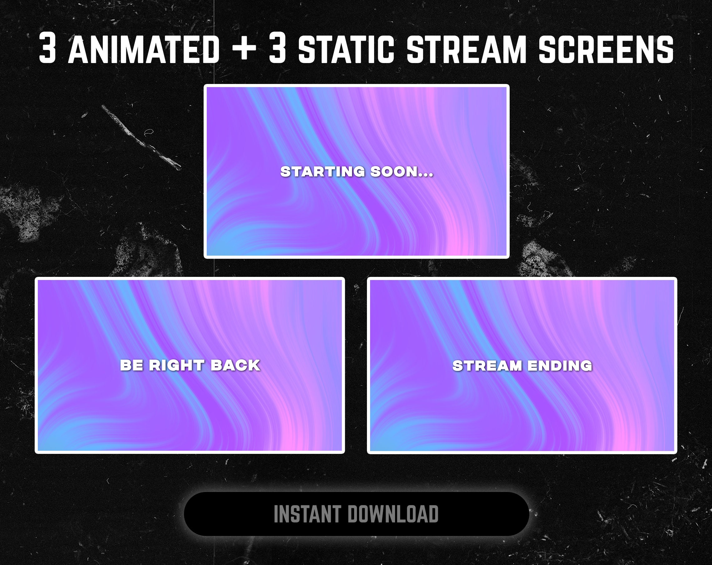 Vaporwave Twitch Overlays VAPORWAVE Twitch Panels Starting - Etsy Canada