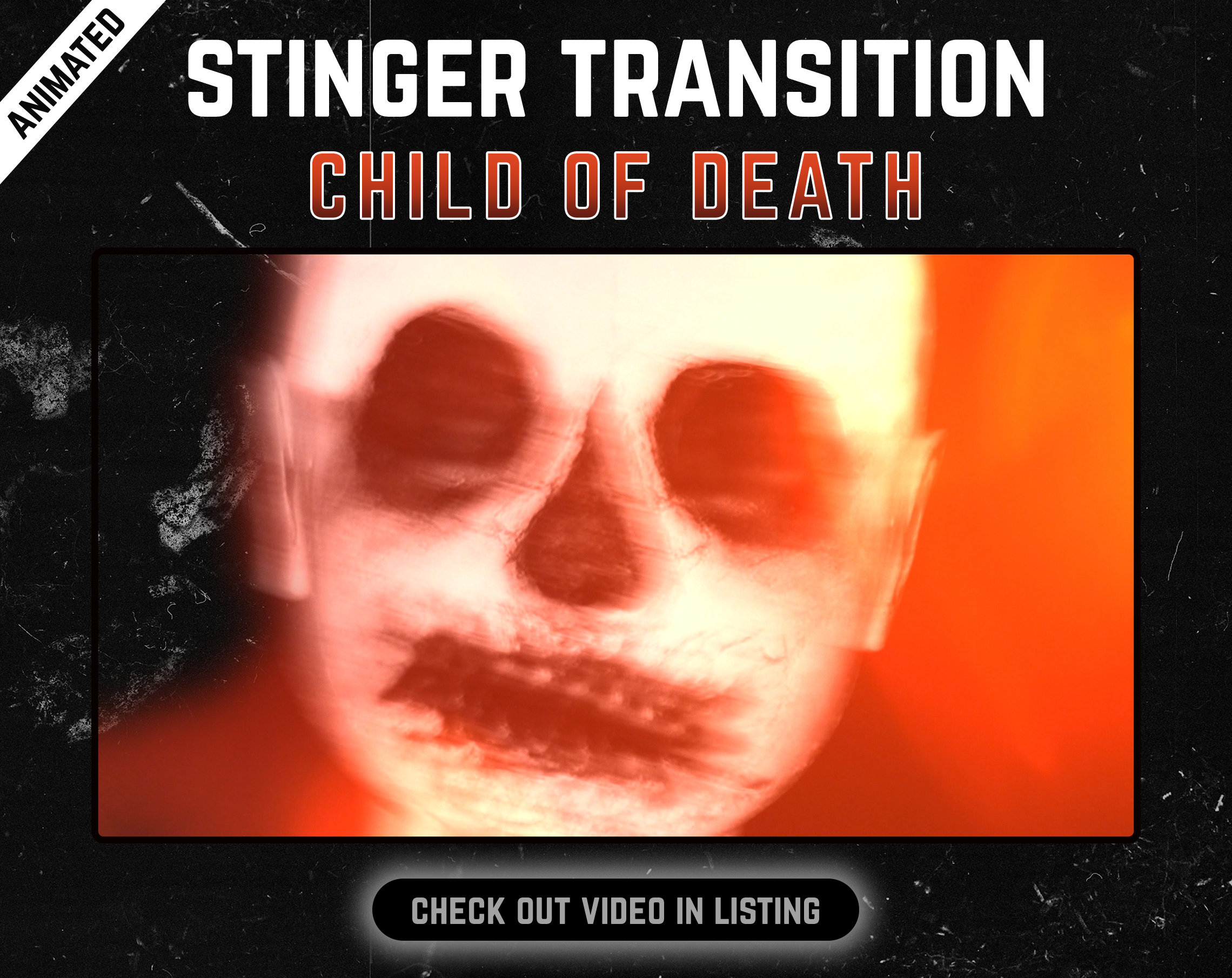 Child of Death Horror Stinger Transition Halloween Twitch Transition ...
