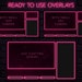 Pink Neon twitch Overlay Package - Etsy