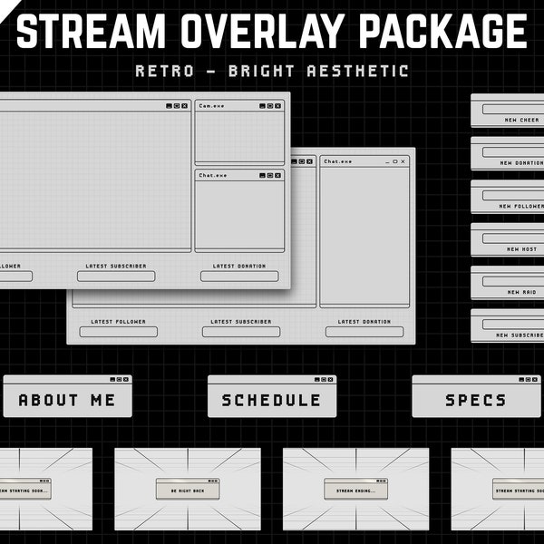 Twitch Overlay - Etsy