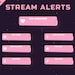 Green Animated Alerts for Twitch Streaming GREEN NEON Twitch Alerts ...