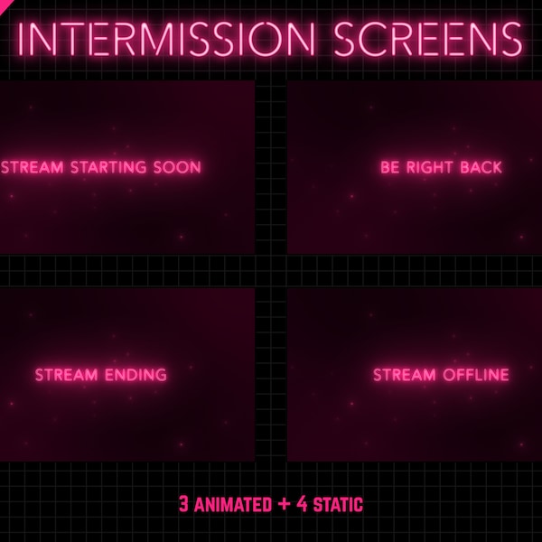 Intermission Screen - Etsy