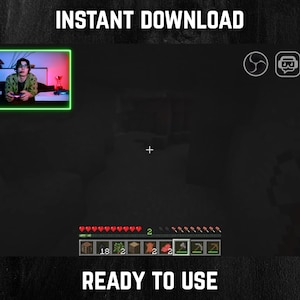 Animated Camera Overlay - Green Neon Webcam Border With Flickering ...
