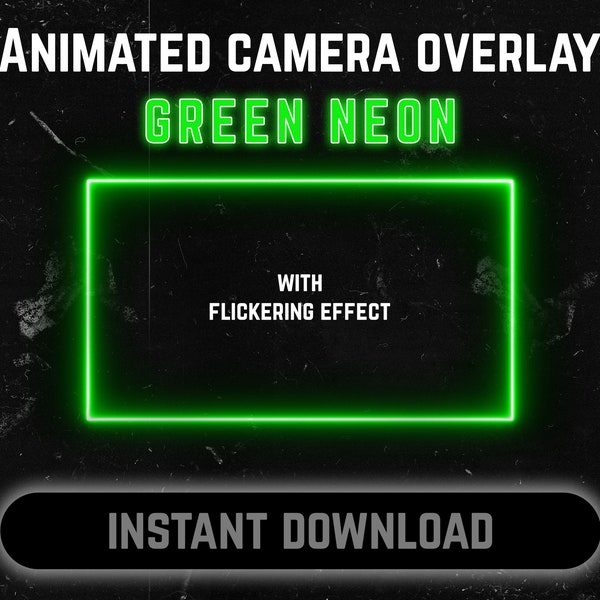 Neon Webcam Frame - Etsy
