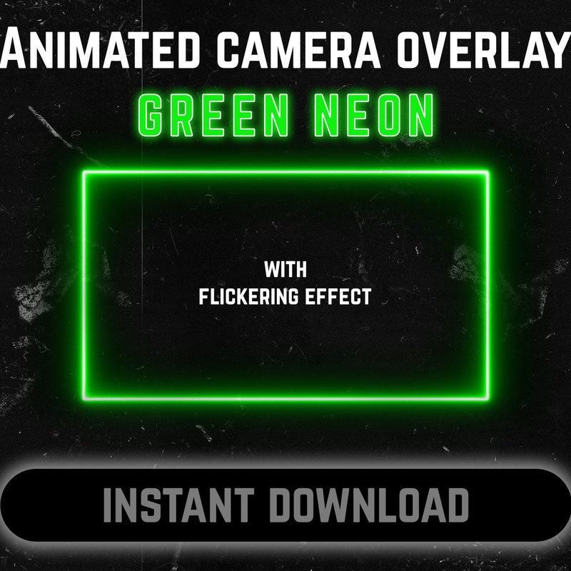 Animated Name Overlay - Etsy