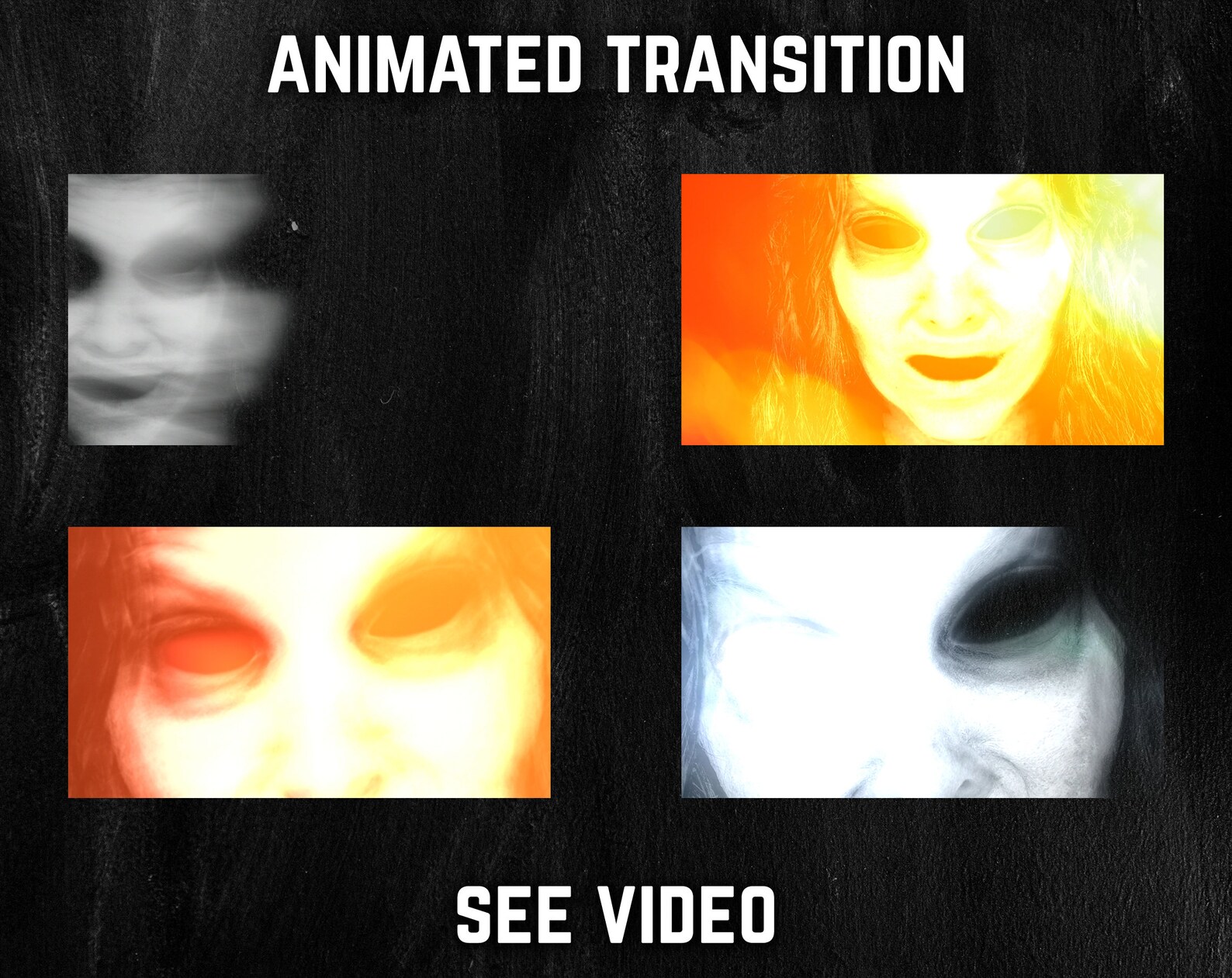 Cursed Lady Horror Stinger Transition - Halloween Twitch Transition ...