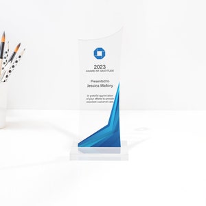 Trophy, Achievement Trophy Customized Your Wording Acrylic Style With ...