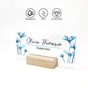 Phd Gift, Teacher Name Plate, Office Decor, Desk Name Plate Custom ...