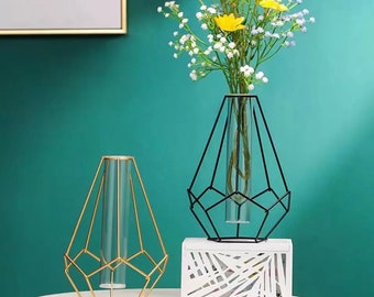 Metal Wire Vase - Etsy