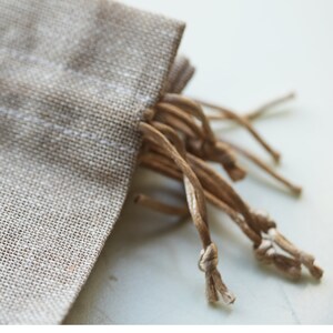 Jute Gift Bags X 10 MINI FAVOUR BAG Drawstring Jute Bag Boho Packaging ...