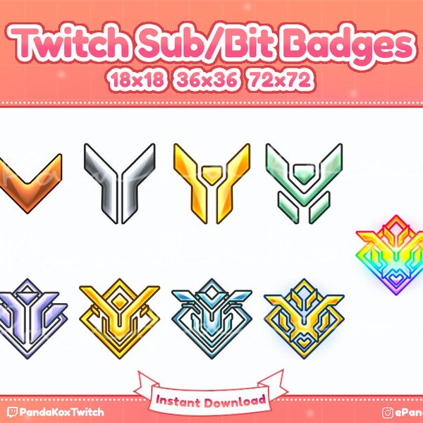 Overwatch 2 Sub Badges - Etsy