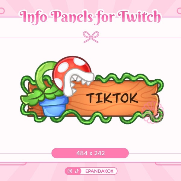 Mario Bros Retro Info Panels, Information Panels, Pixel Twitch Panels ...