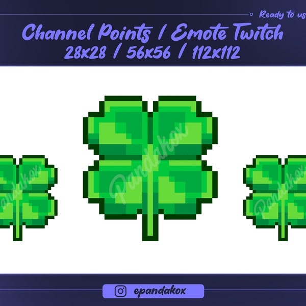 Shamrock Twitch Emotes - Etsy