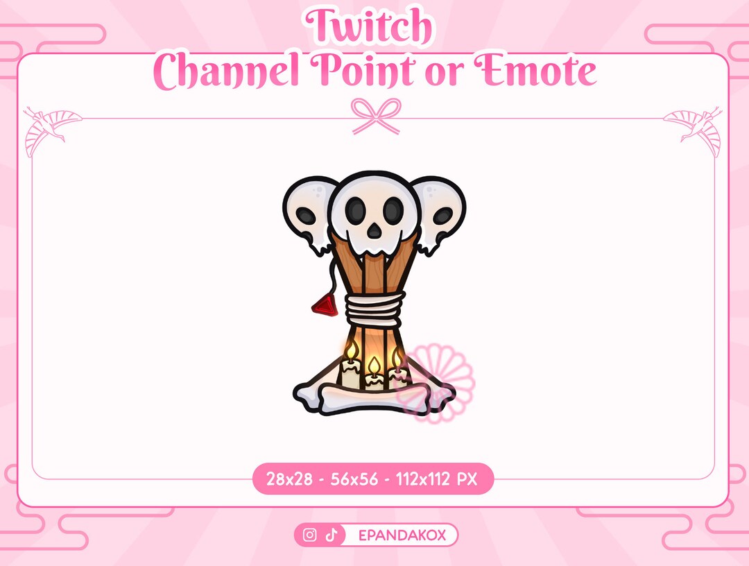 Dead by Daylight Hex Twitch Channel Points, Boon Totem Emote for Twitch ...