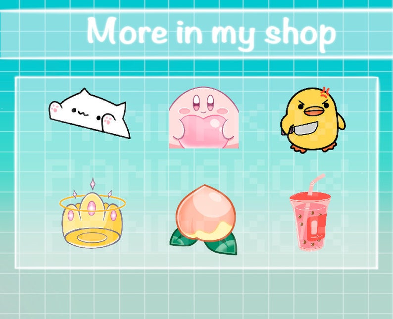 Bongo Cat Animated Emote for Twitch Discord Animated Emotes - Etsy