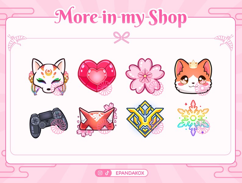 Shiba Mod and Vip Sub Badges, Twitch VIP Badge, Twitch Animal Badges ...