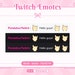 Hand Emotes for Twitch, Rock on Emote, Metal Hand Emotes, Horns Emotes ...