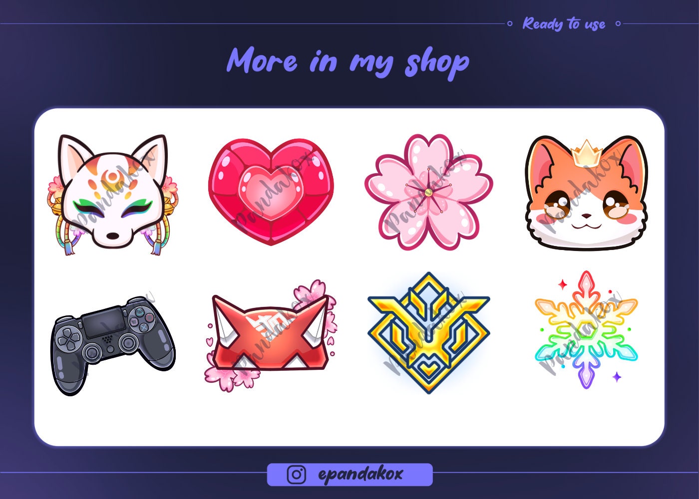 Birthday Cake Emote for Twitch, Kawaii Cake Emote for Stream, Cake ...