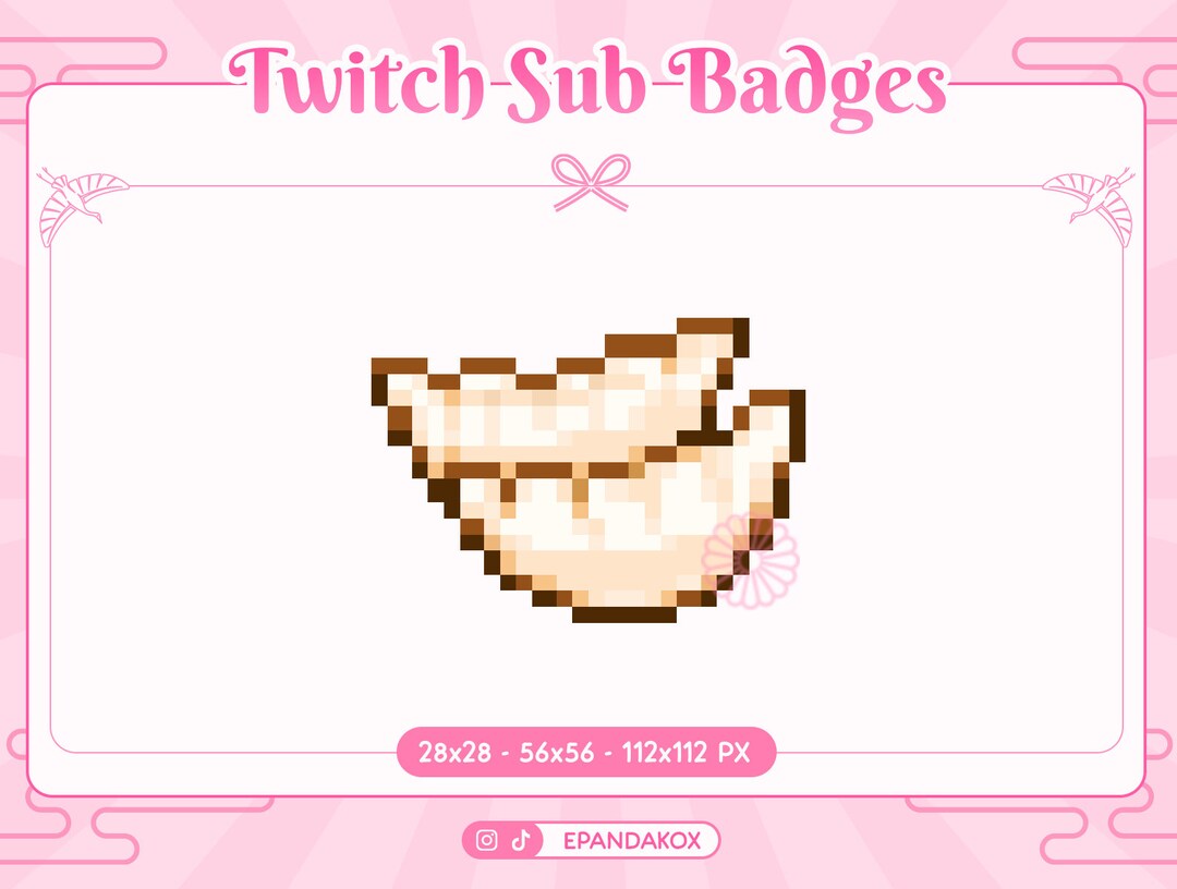 Pixel Dumplings Channel Points for Twitch, Gyoza Emotes for Twitch ...